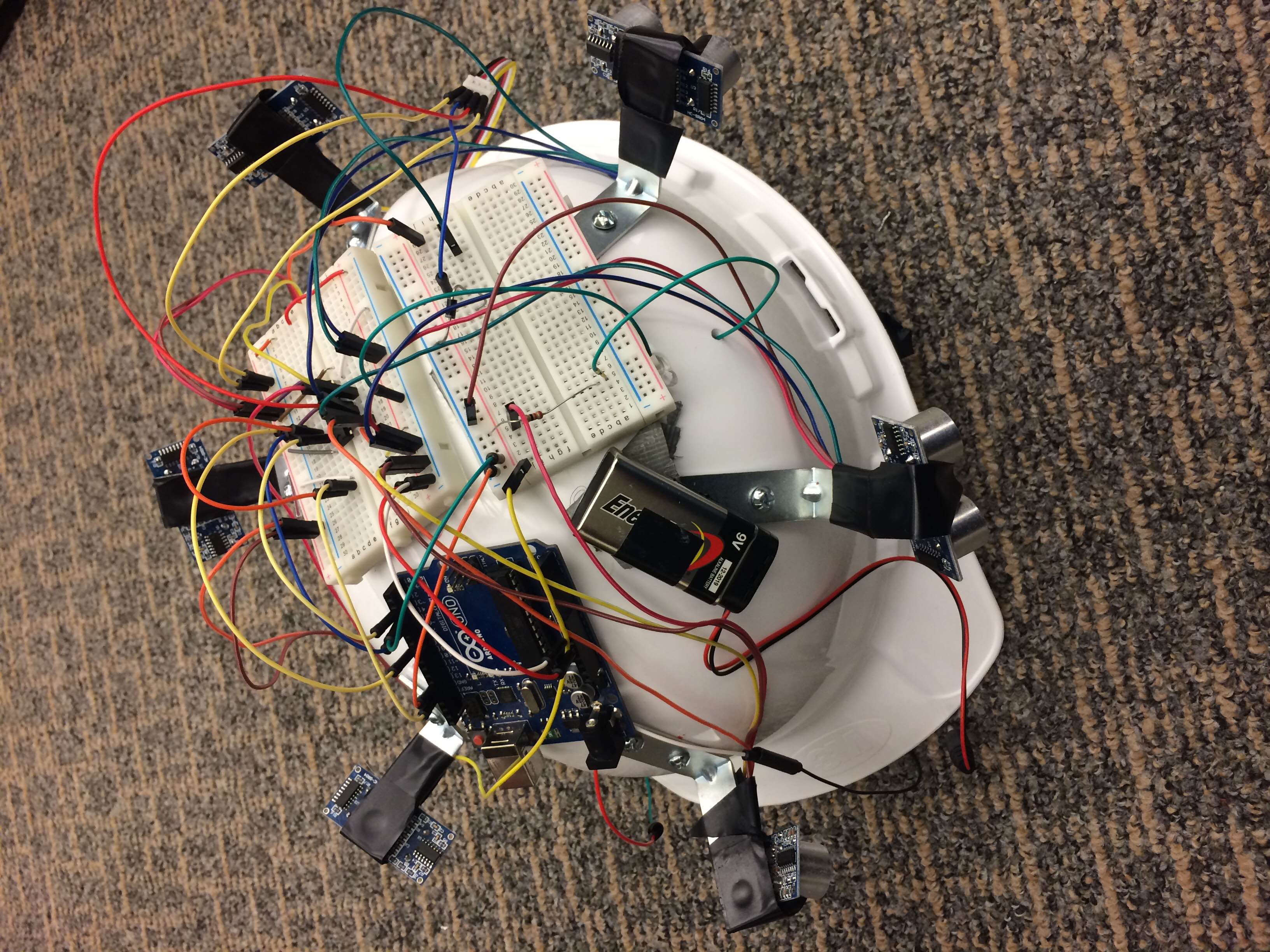 Haptic Feed-back for the Blind | Devpost