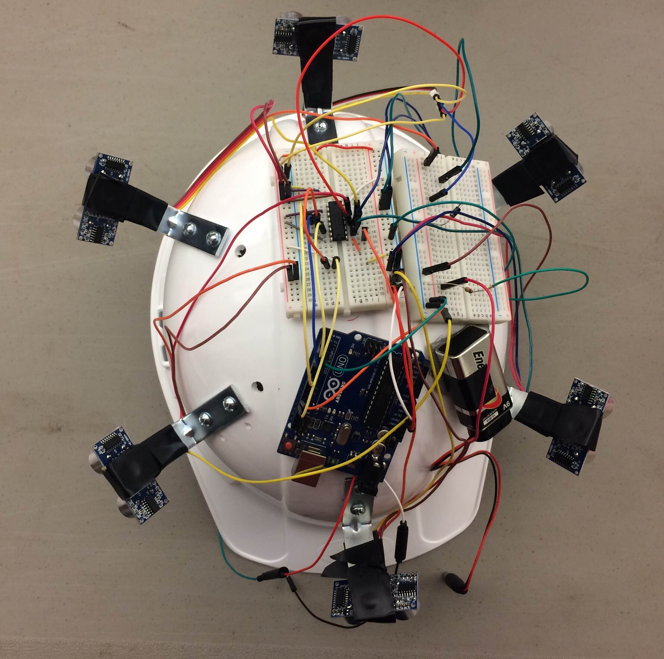 Haptic Feed-back for the Blind | Devpost