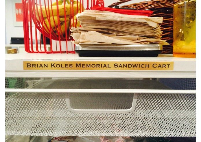 Brian Koles Memorial Sandwich Cart | Devpost