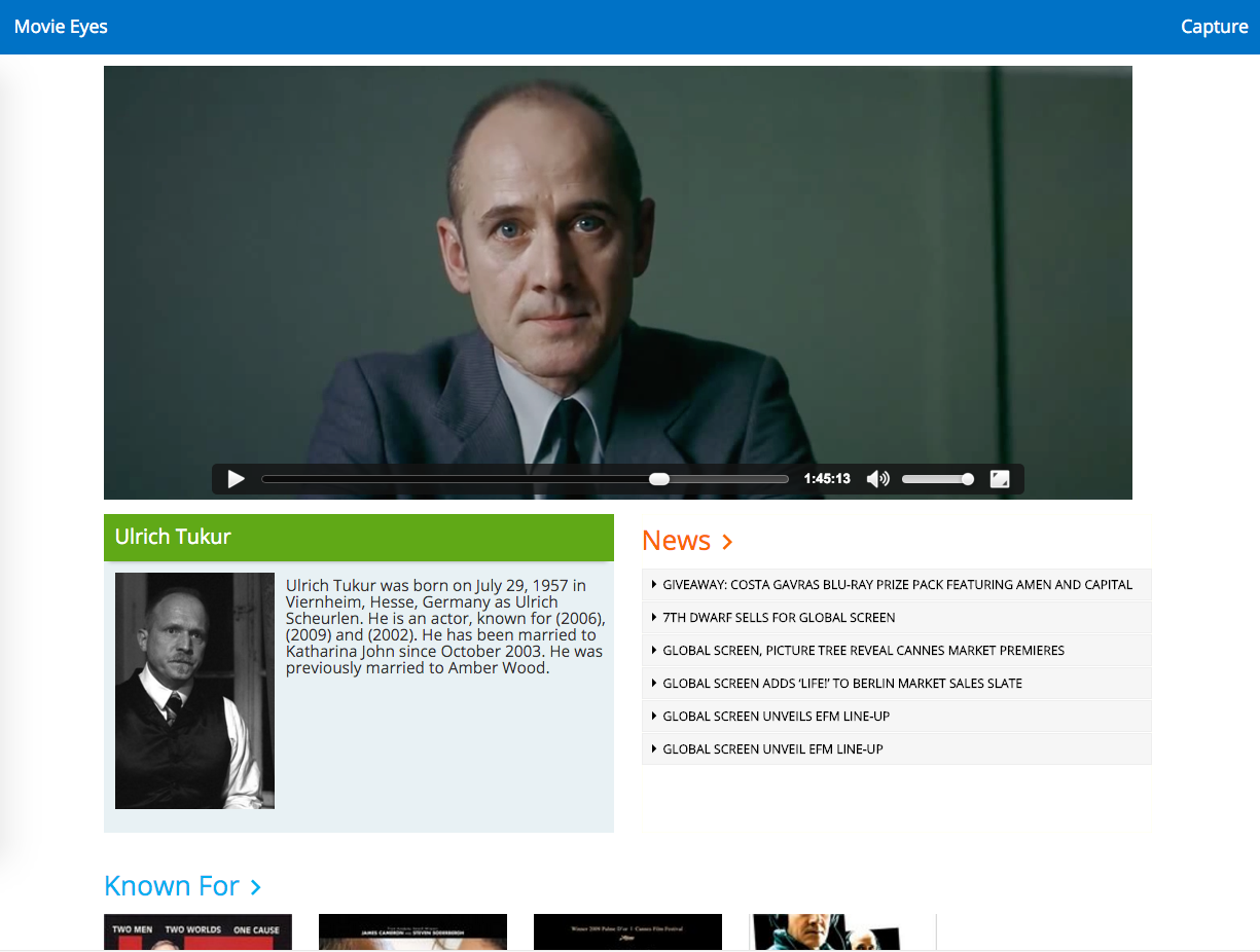 Movie Eyes | Devpost