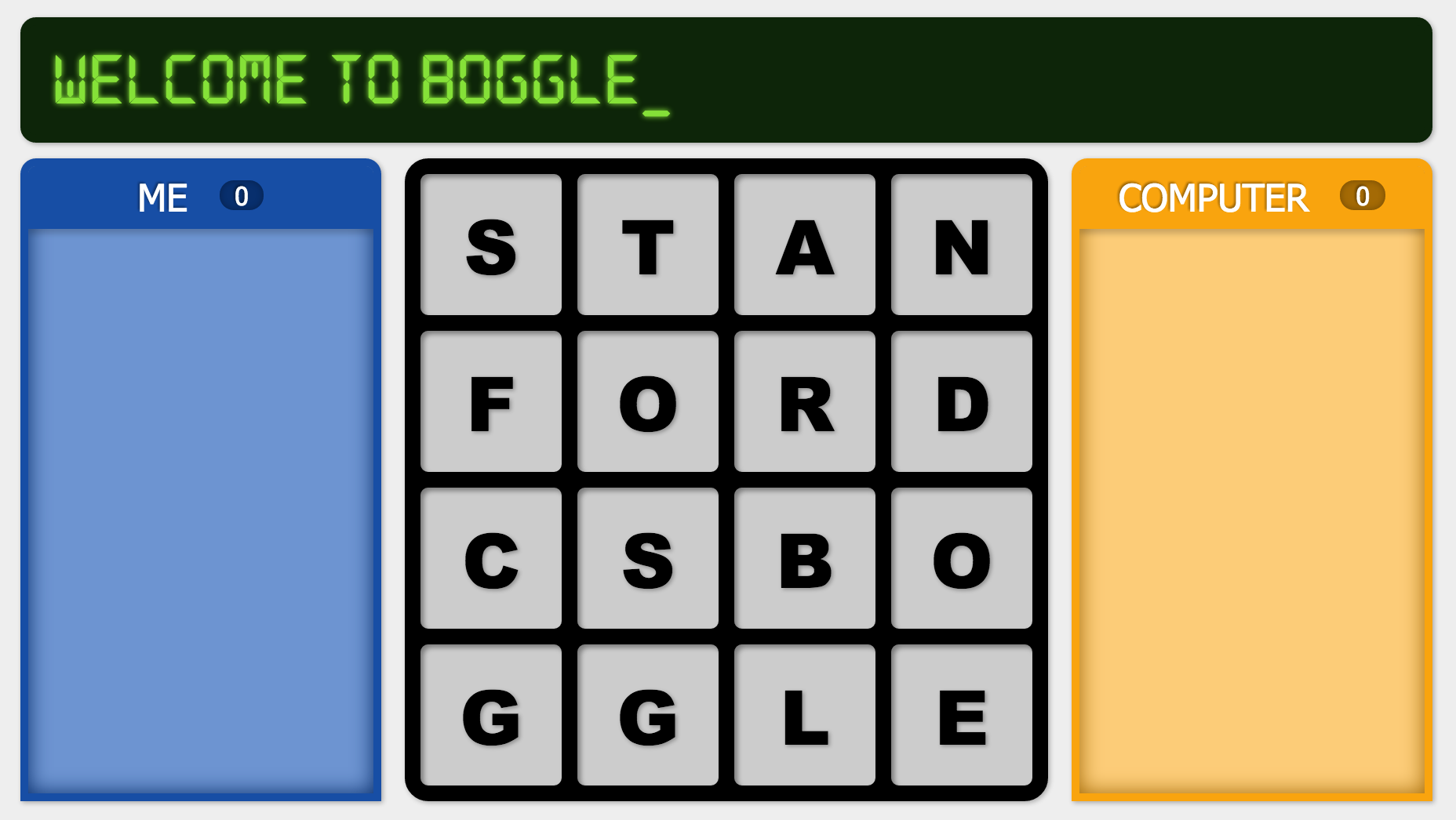JS Boggle | Devpost
