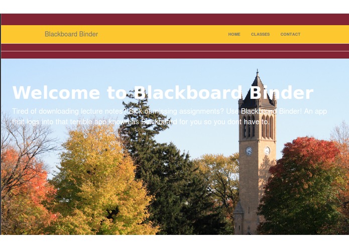 Blackboard Binder | Devpost
