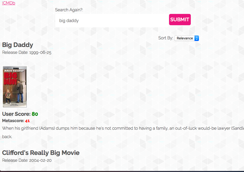 The Internet Cult Movie Database | Devpost