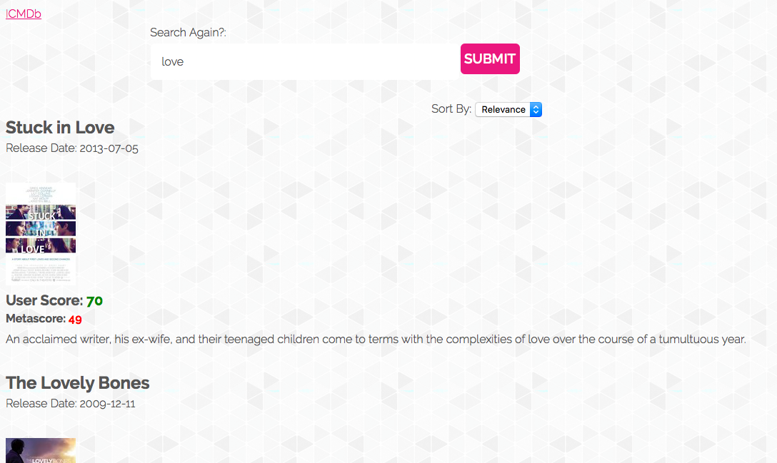 The Internet Cult Movie Database | Devpost