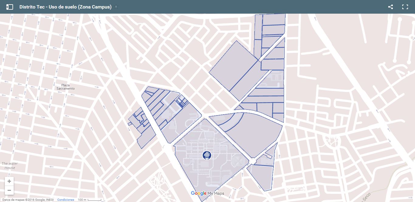 Reto Distrito Tec - Mapa de Uso de suelo y Densidades | Devpost