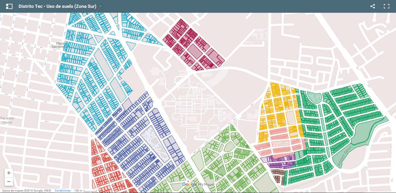 Reto Distrito Tec - Mapa de Uso de suelo y Densidades | Devpost