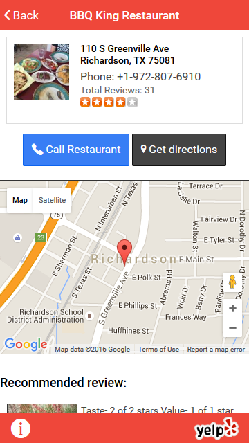 Desi Restaurant Finder | Devpost