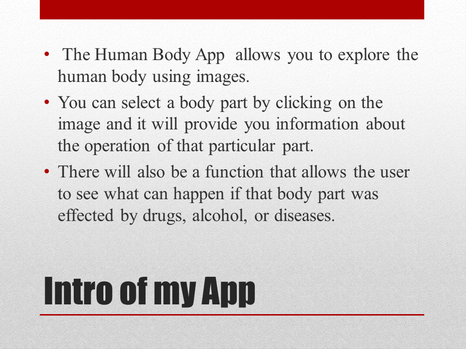Human Body App | Devpost