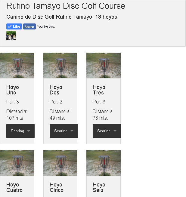 DiscGolf Scorekeeper | Devpost