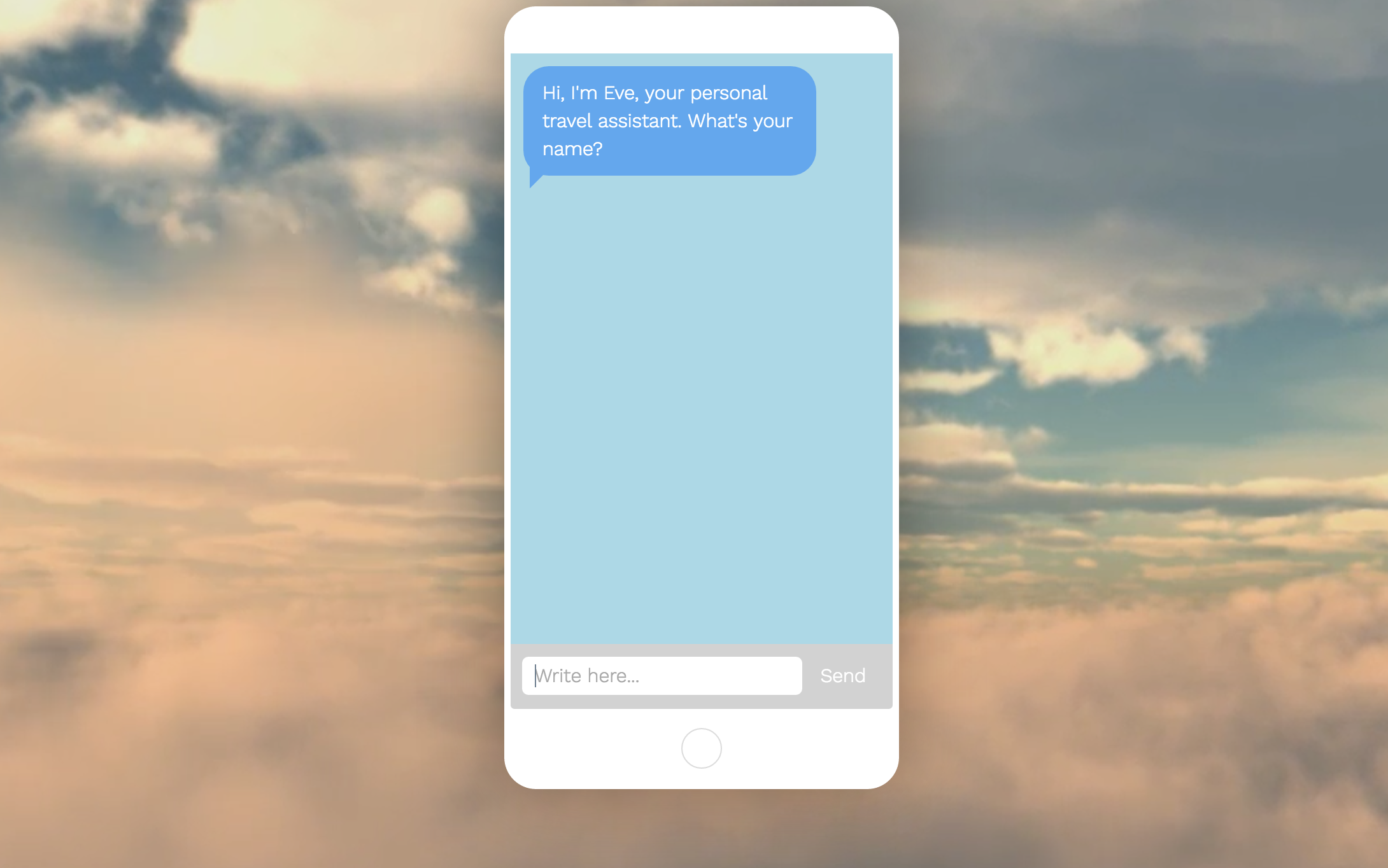 EVE, Your Personal Travel Assistant | Devpost