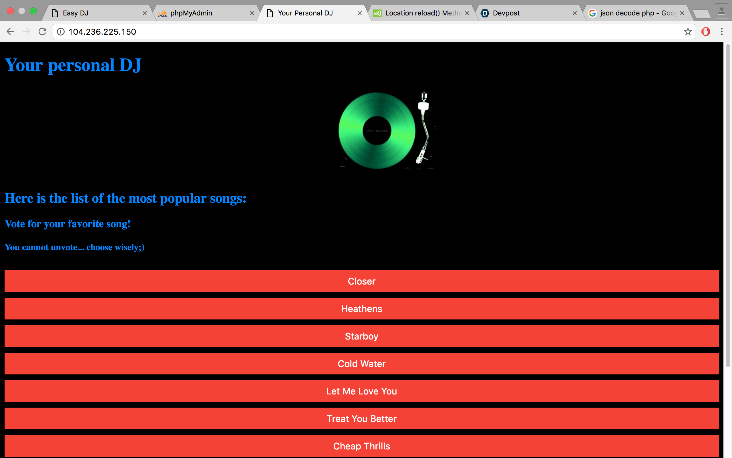 My Personal DJ | Devpost