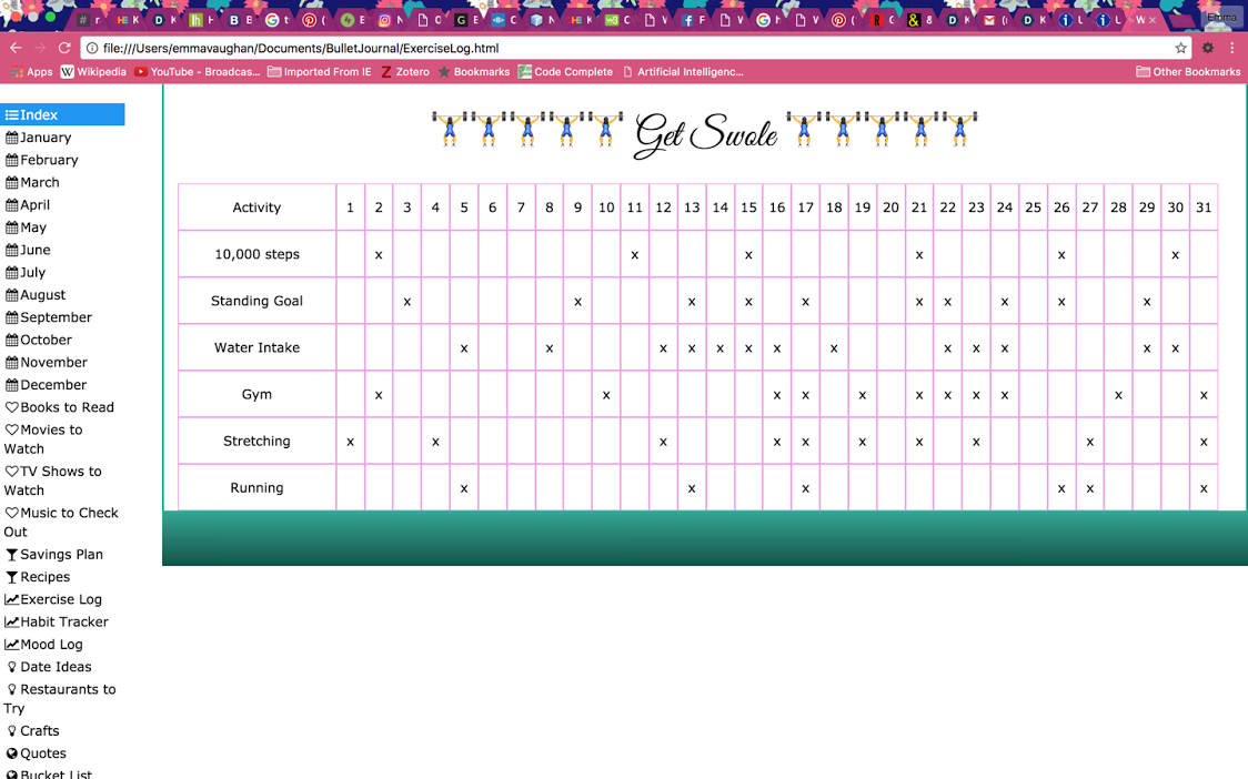 Bullet Journal | Devpost