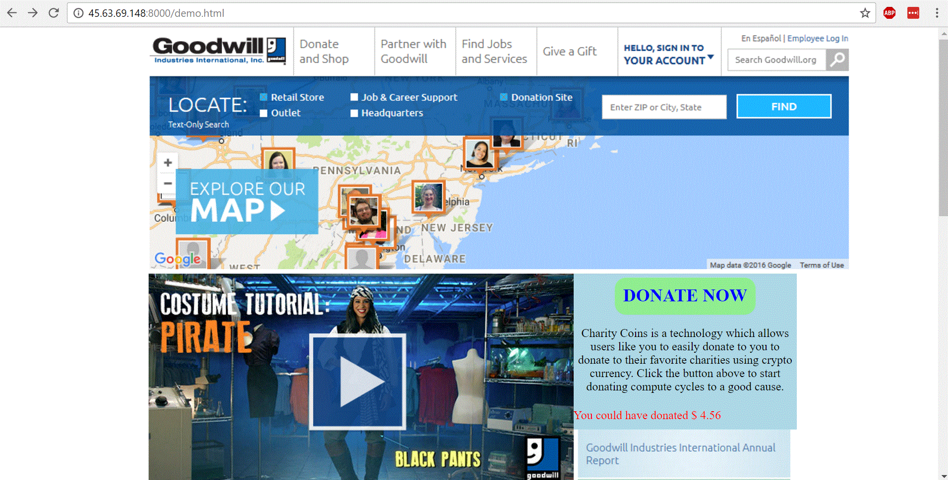 Charity Coins | Devpost