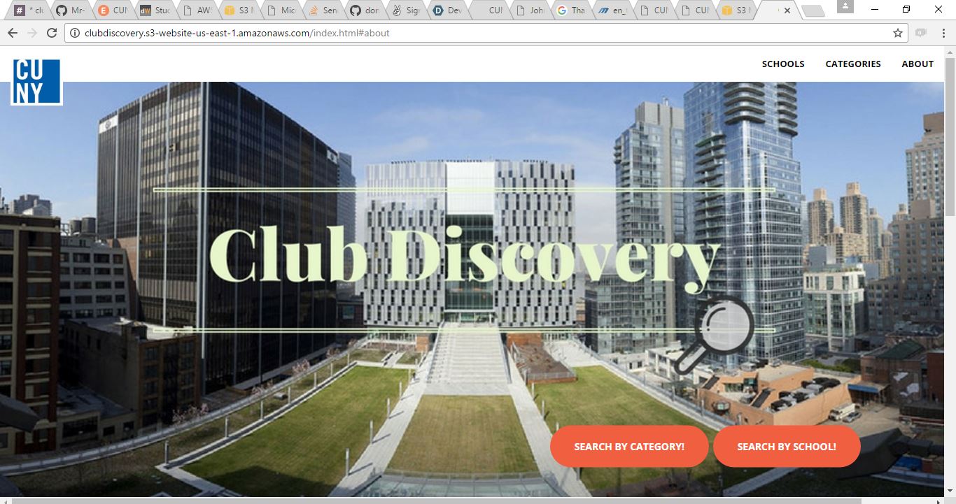 Club Discovery | Devpost