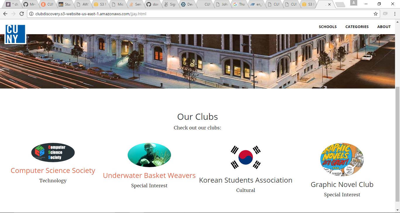 Club Discovery | Devpost