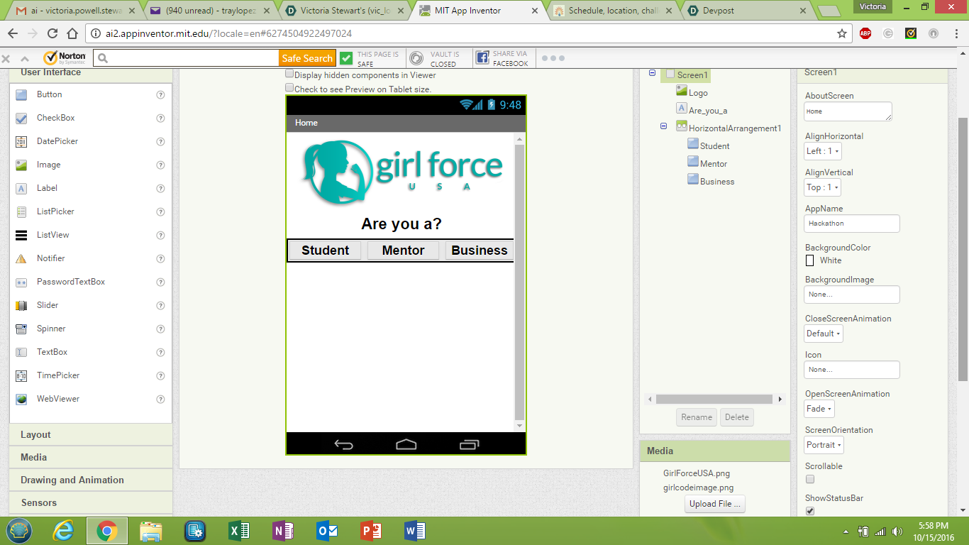 Go Girl Force | Devpost