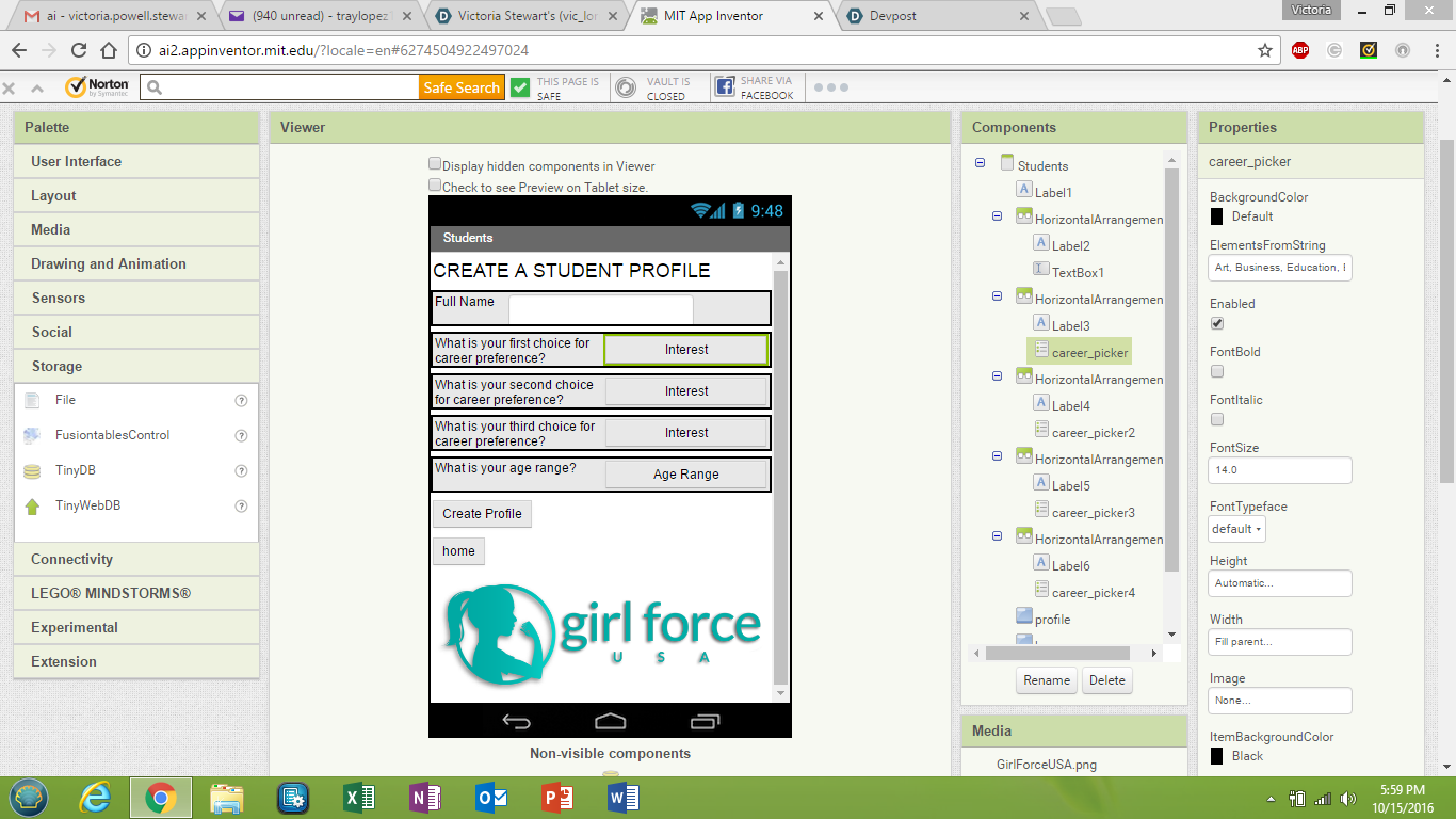 Go Girl Force | Devpost