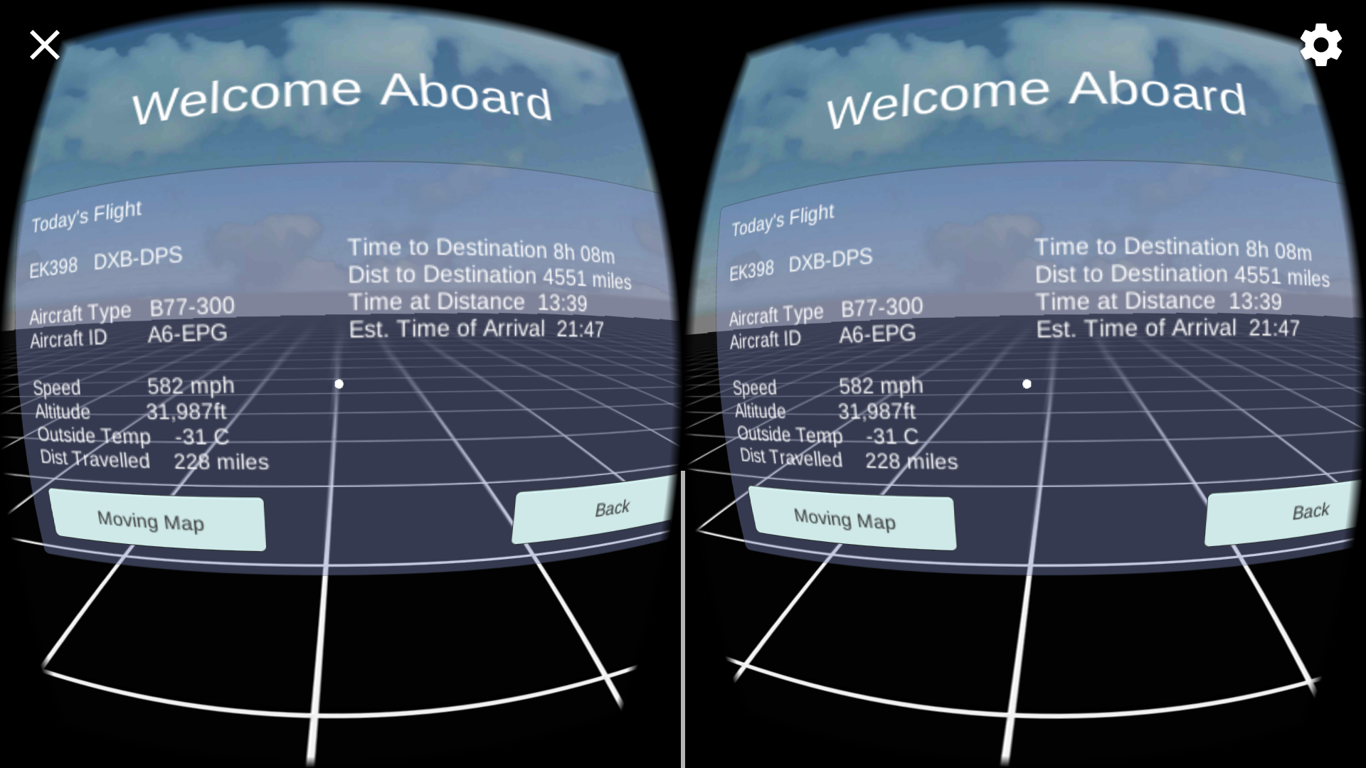 Fly Dream - Inflight VR Entertainment System | Devpost
