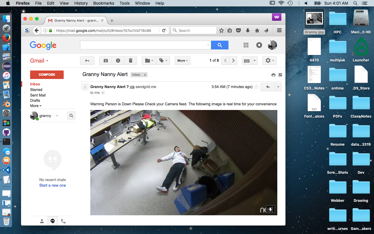 Granny Nanny Devpost