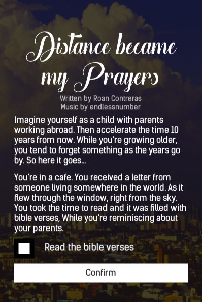 Distance became my Prayers | Devpost