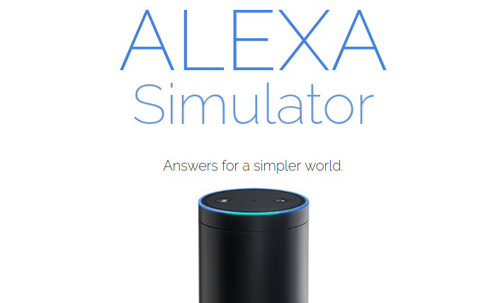 Alexa Simulator Uk Devpost 