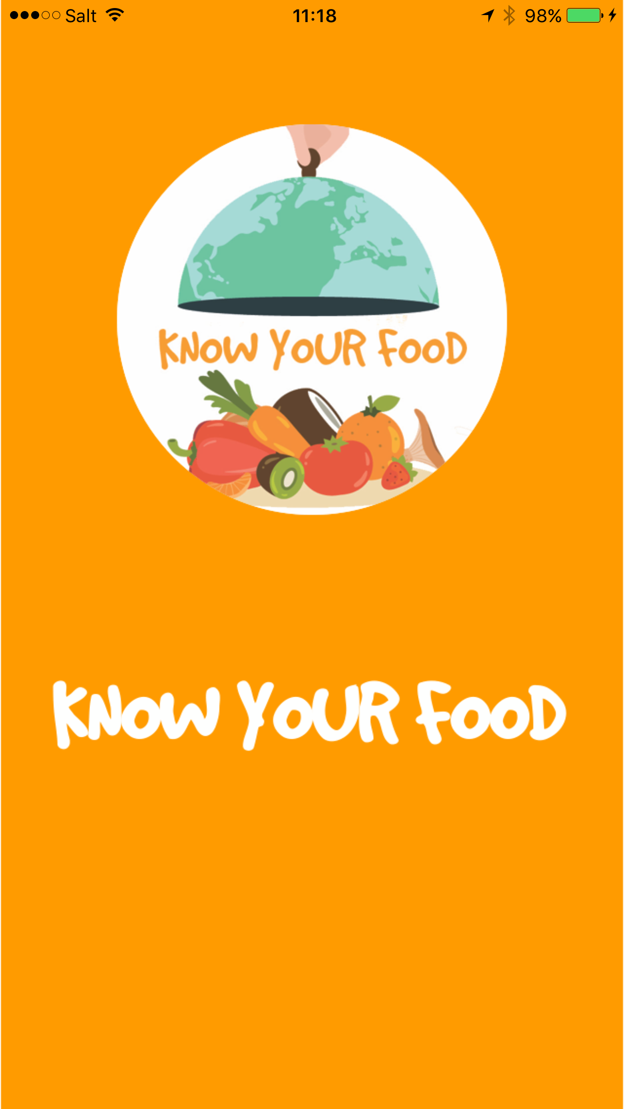 Know your food | Devpost