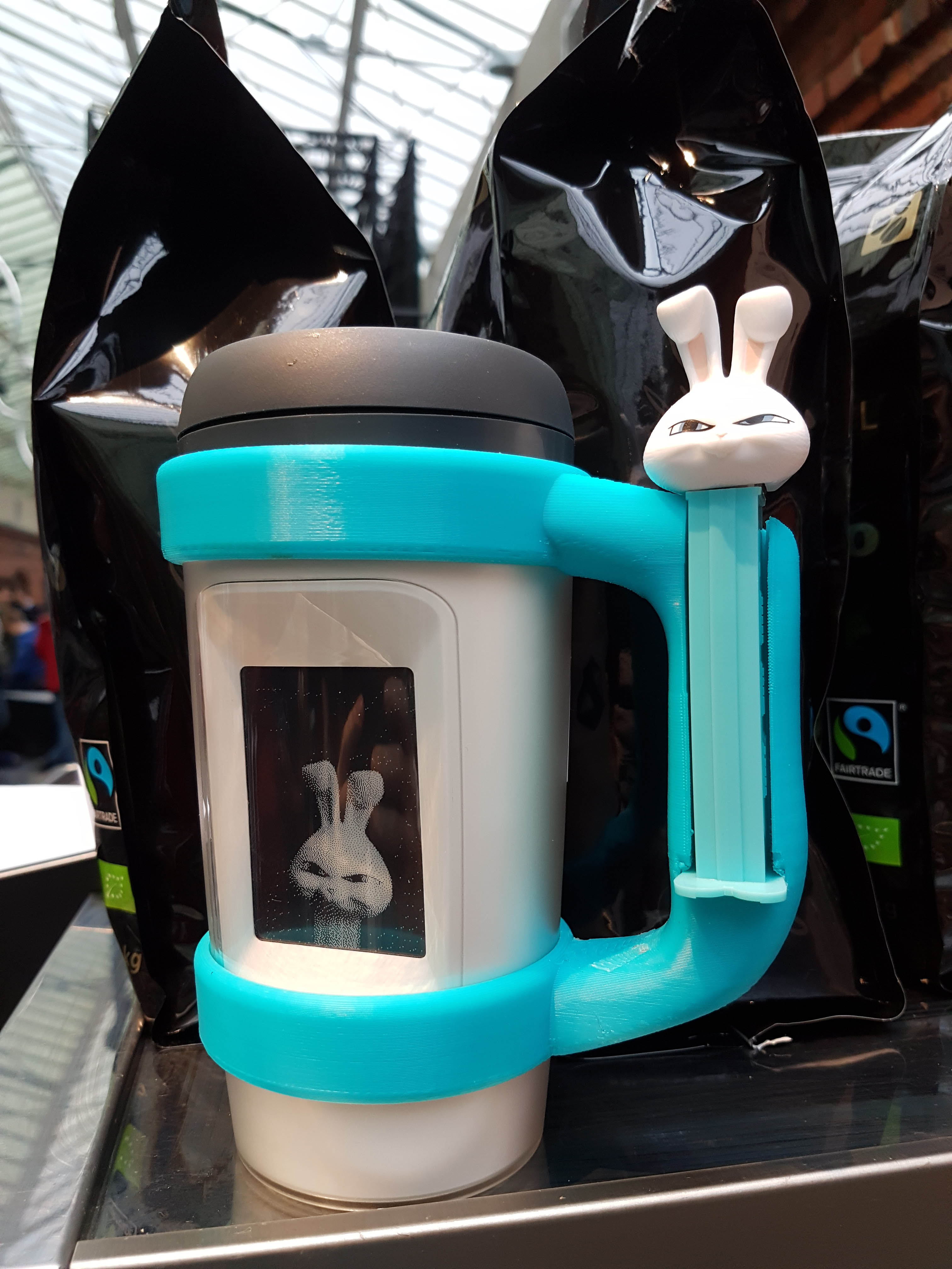 Bunny PEZ / Muki Cup Holder | Devpost