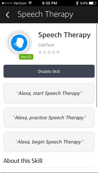 Alexa Speech Therapy | Devpost