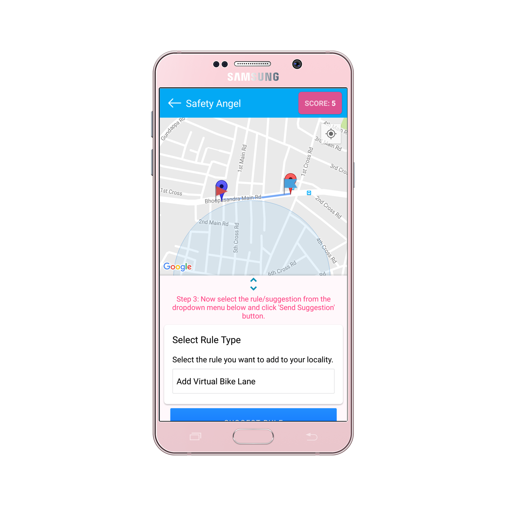 Safety Angel - Let's make roads safer together. | Devpost
