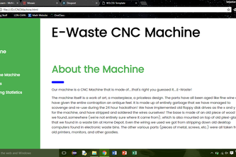 E-Waste CNC Machine | Devpost