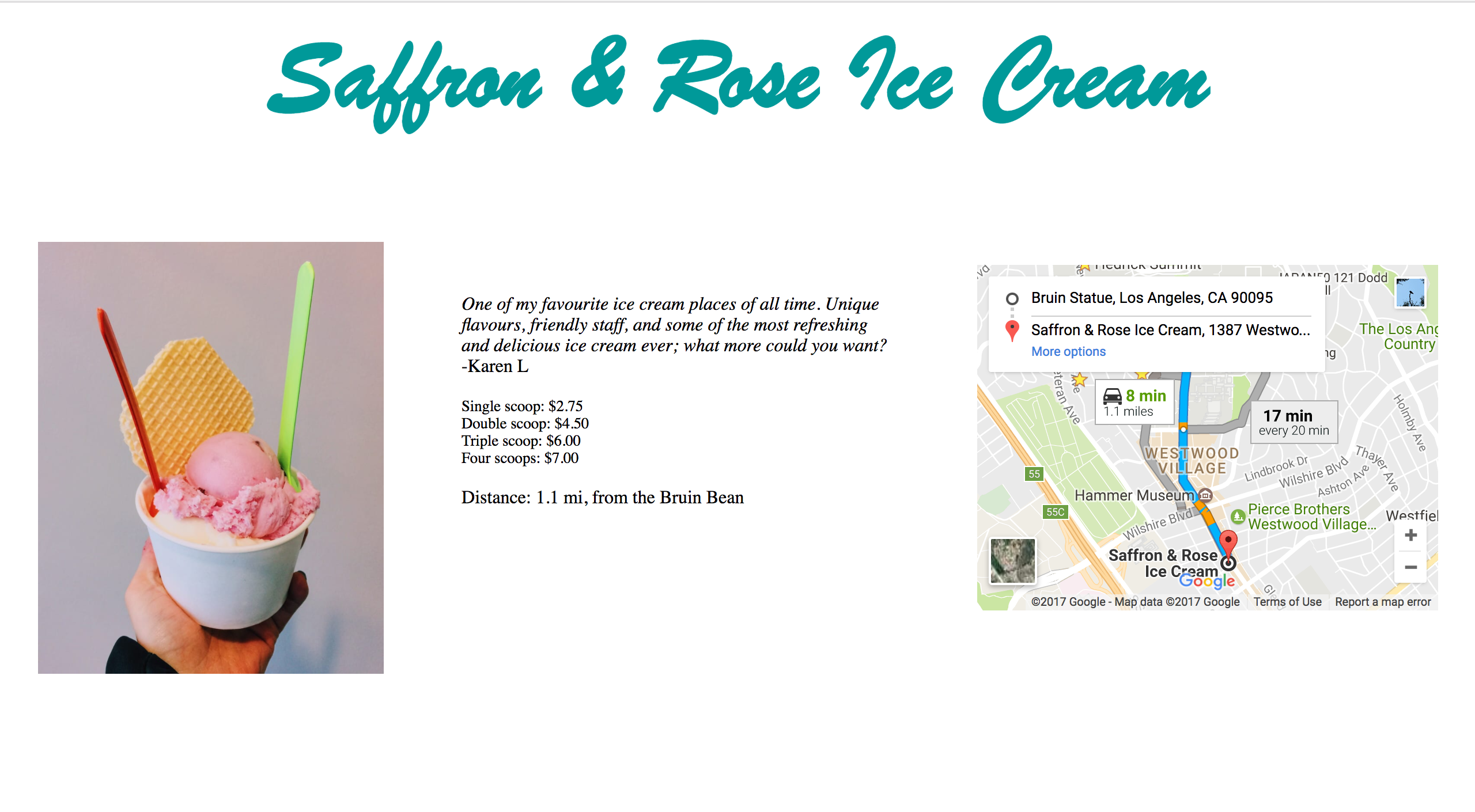 Cute AF Ice Cream Shops | Devpost