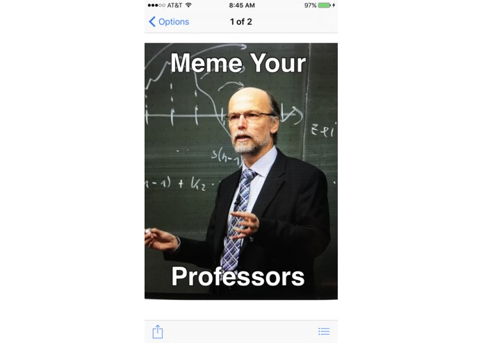 Meme My Professors | Devpost