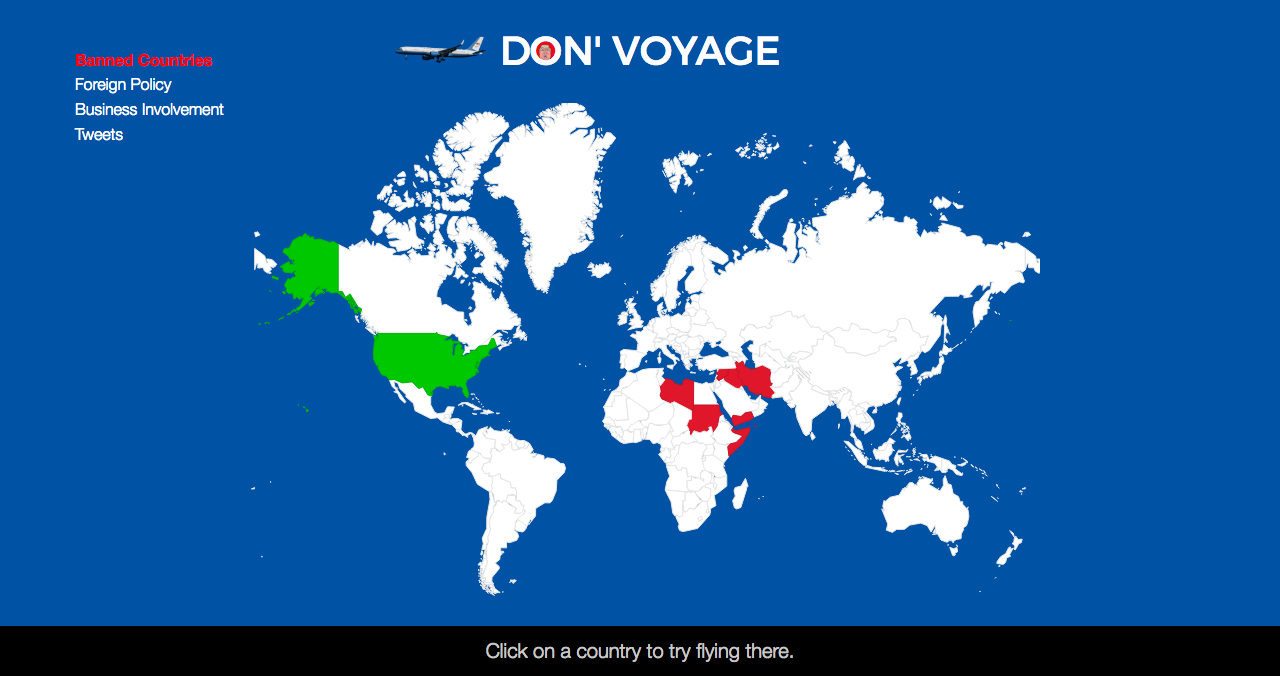 Don' Voyage | Devpost
