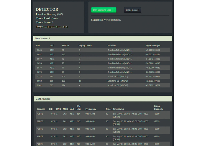 Software Defined Radio GSM-Detector | Devpost
