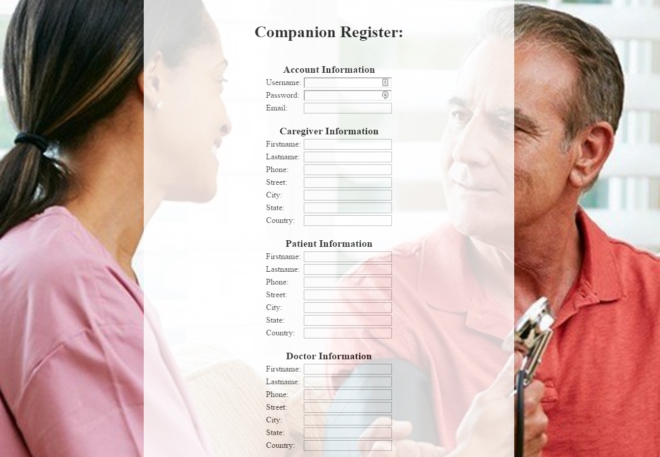 Companion - The Care Giver Assistant | Devpost