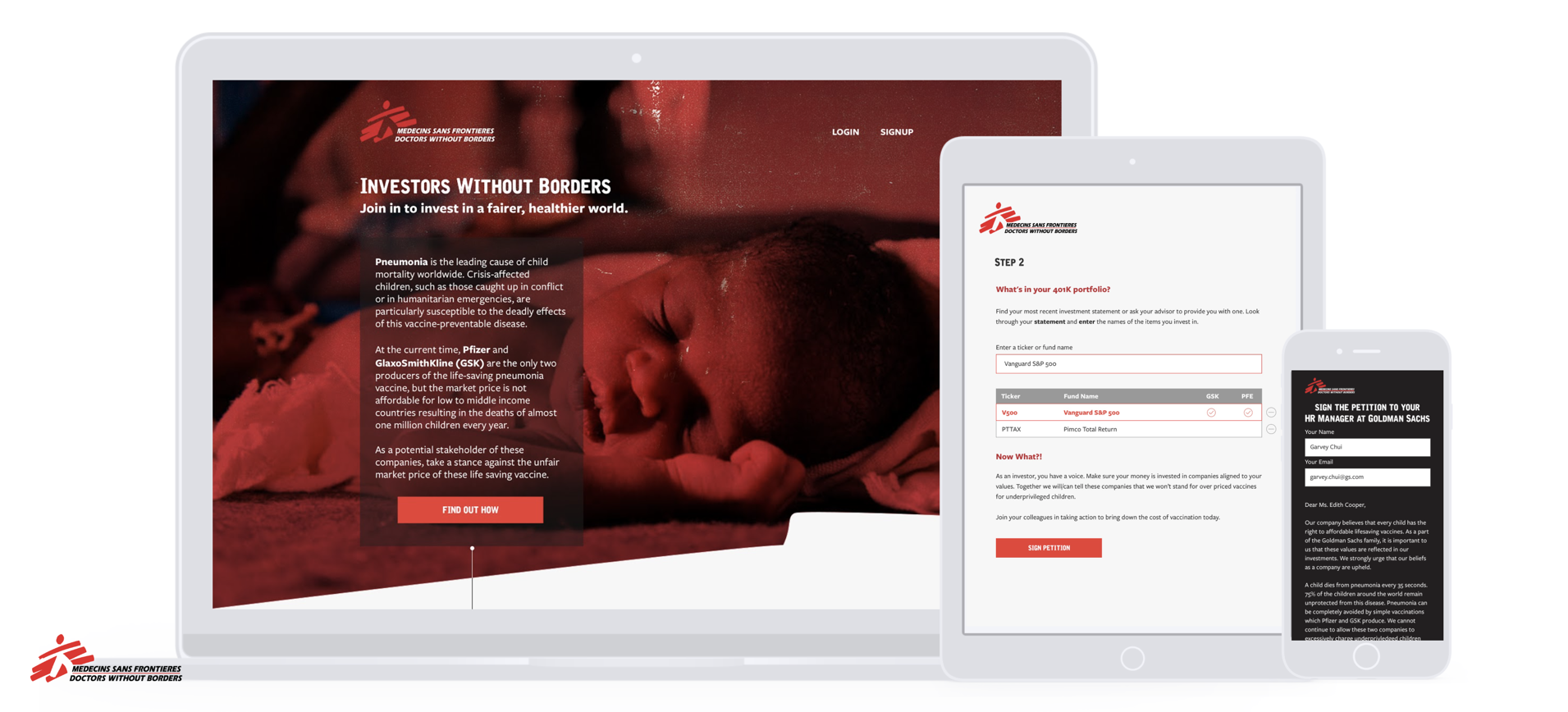 Investors Without Borders | Devpost