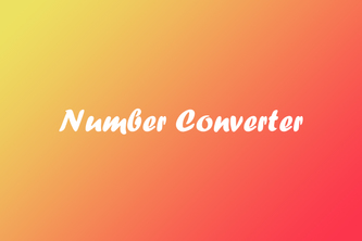 Number Converter | Devpost
