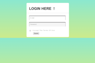 Complete Login Form | Devpost