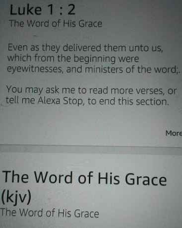 The Word of His Grace | Devpost