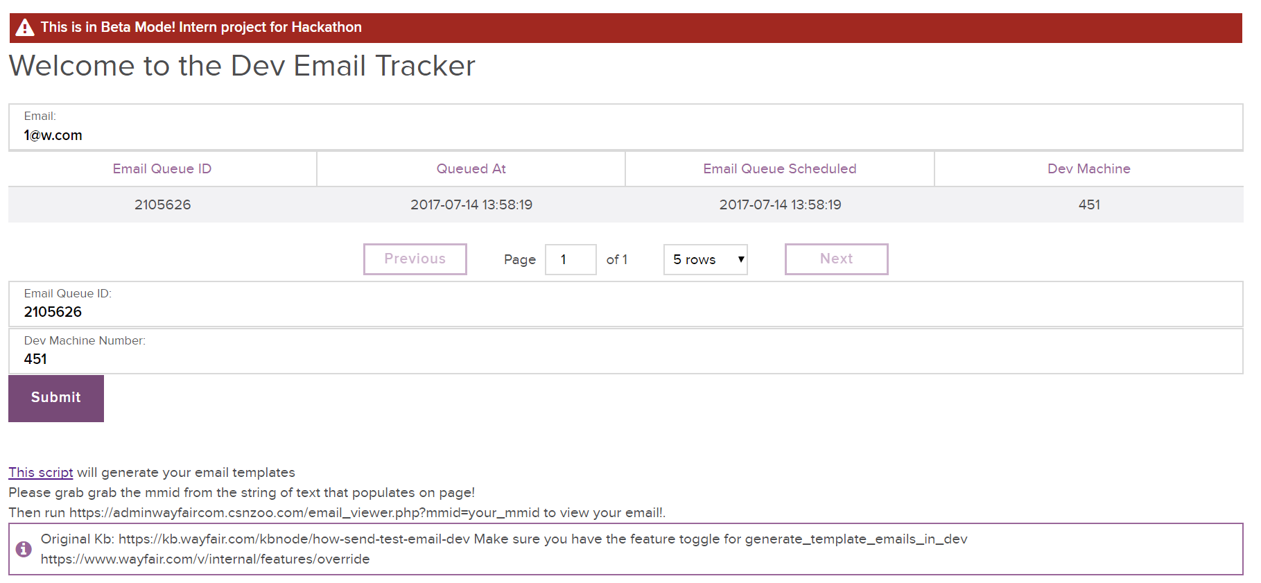 Dev Email Tracker | Devpost