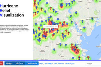 Hurricane Relief Visualization (HRV) | Devpost