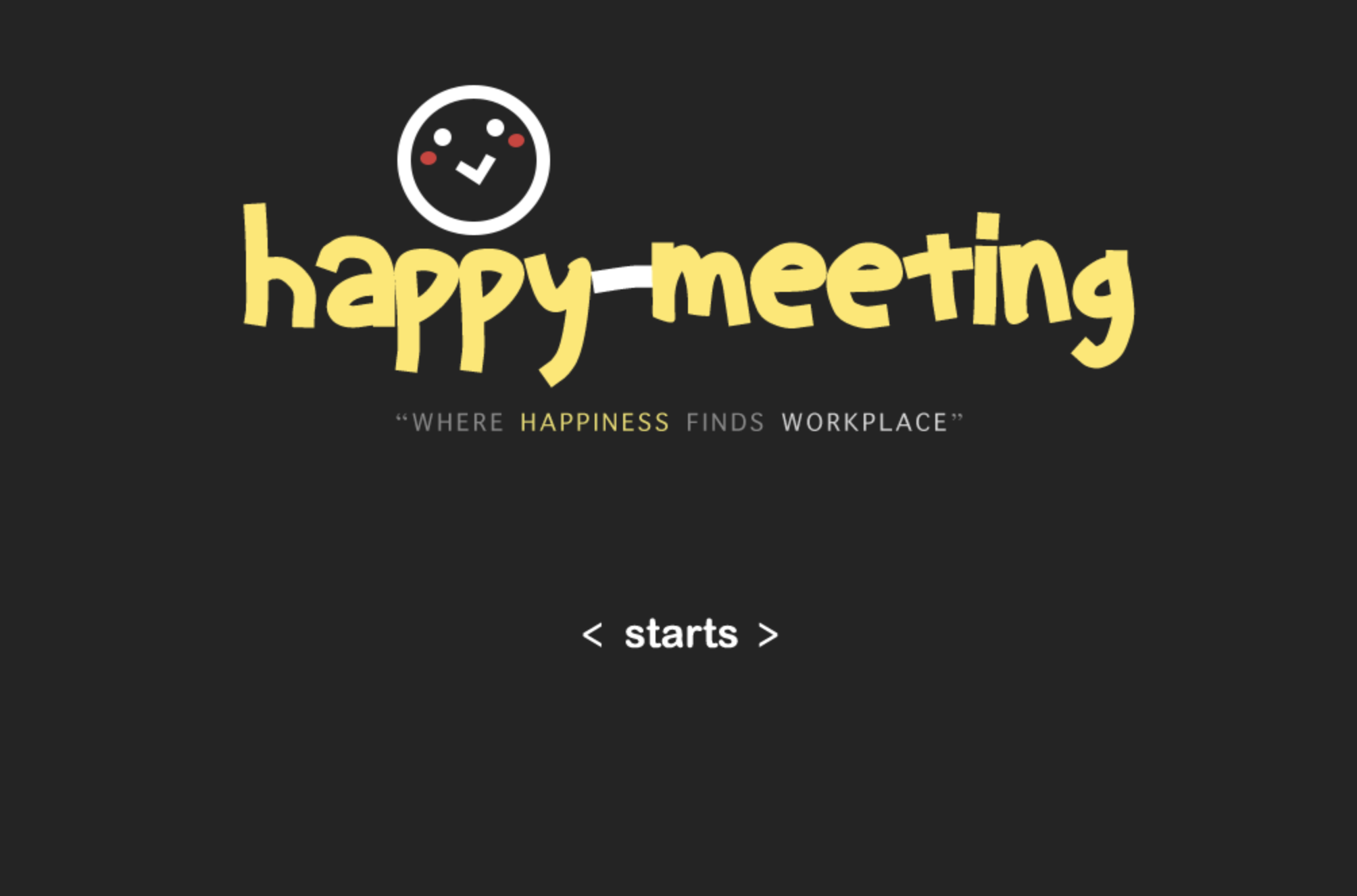 Happy Meeting | Devpost