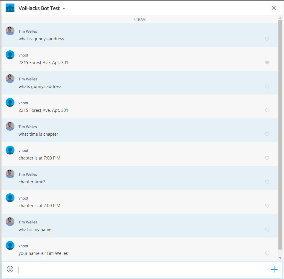VolHacks GroupMe Bot | Devpost