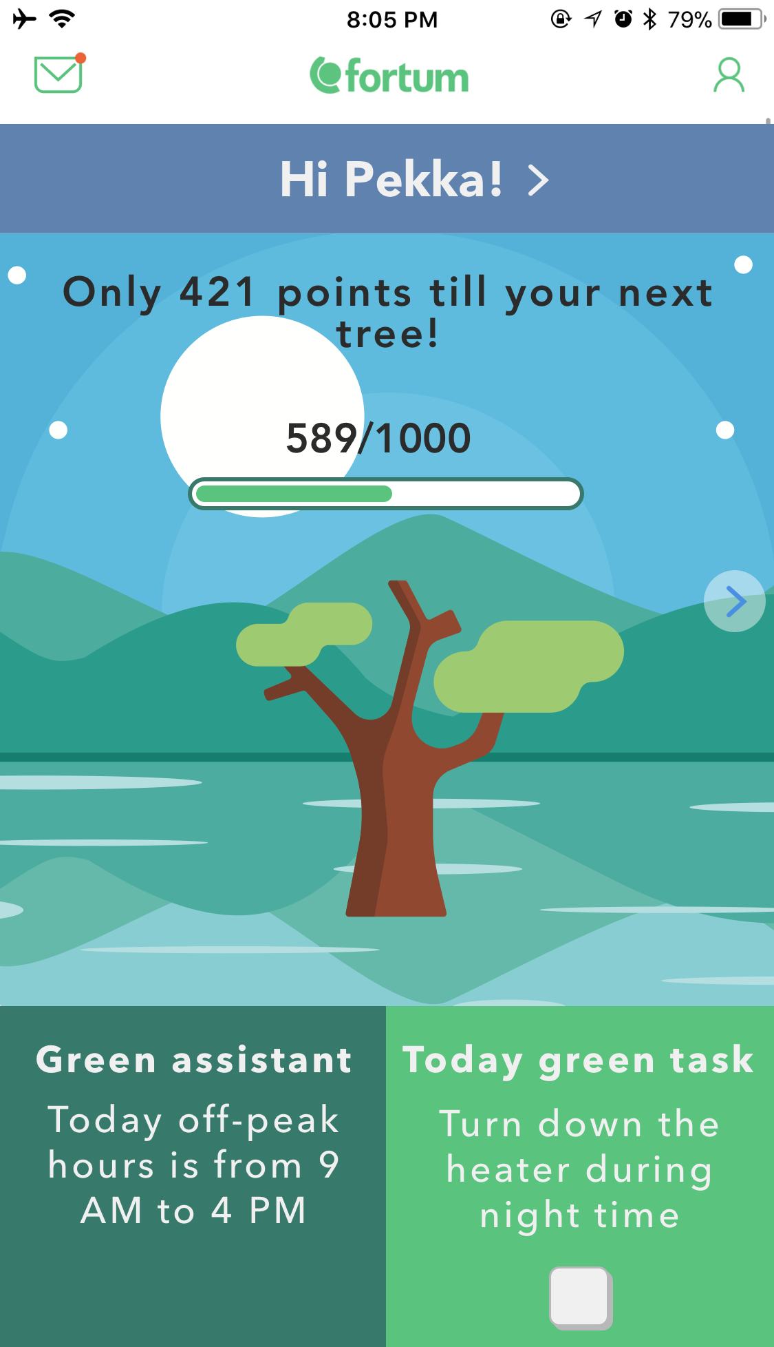 Fortum Green Journey | Devpost