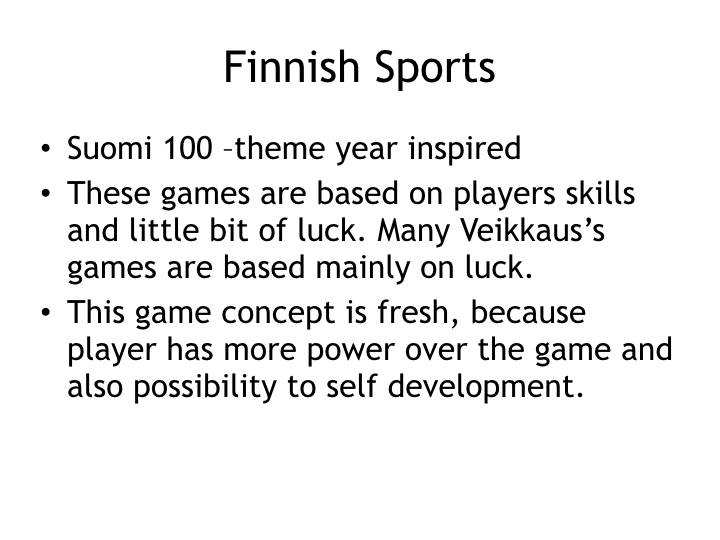 Sisu games | Devpost