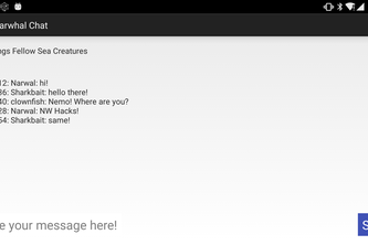 Narwhal Chat | Devpost