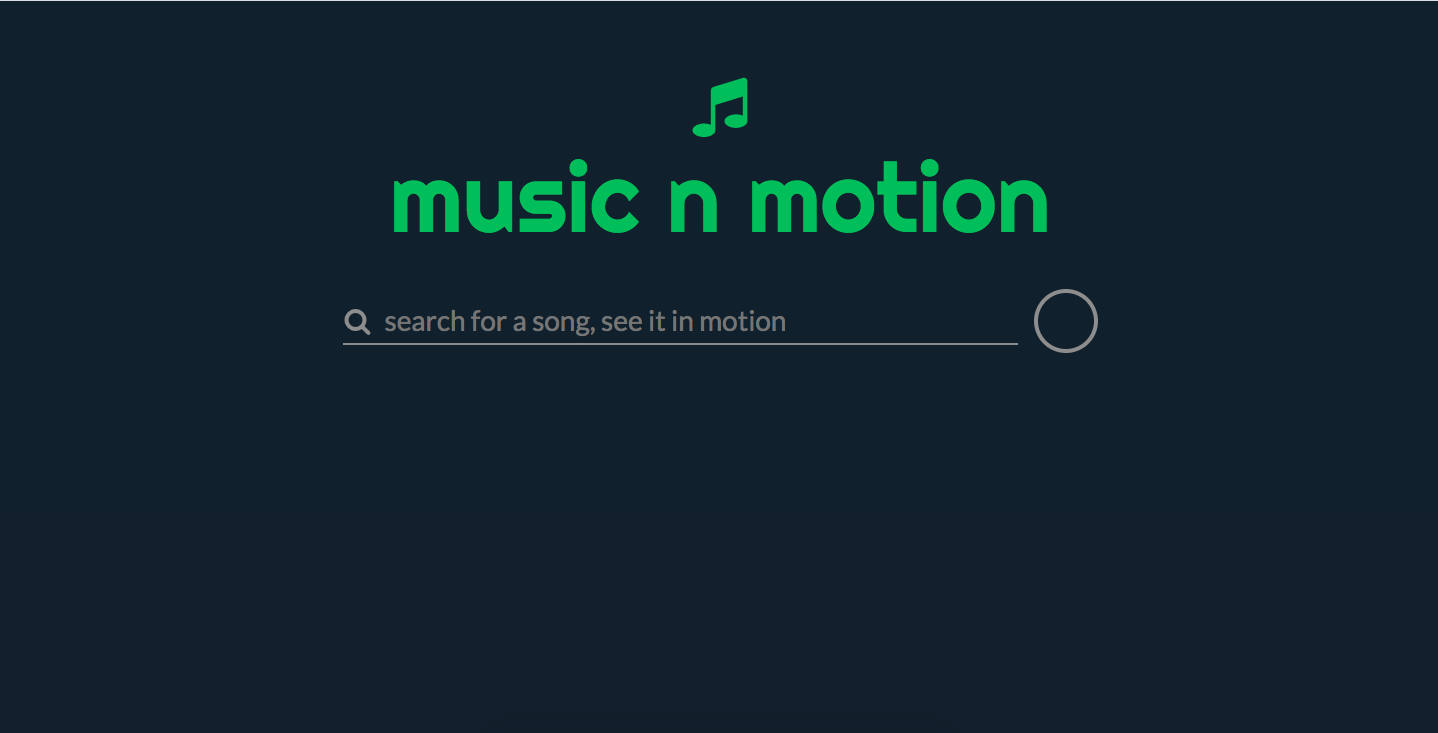 Music In Motion | Devpost
