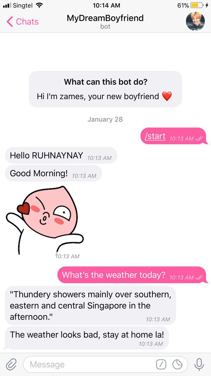 DJ - My Dream Boyfriend | Devpost