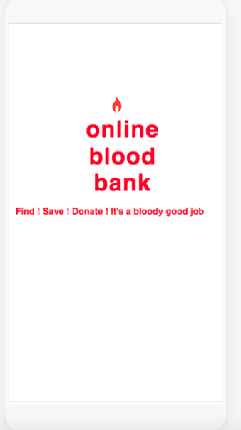 Online Blood Donation | Devpost