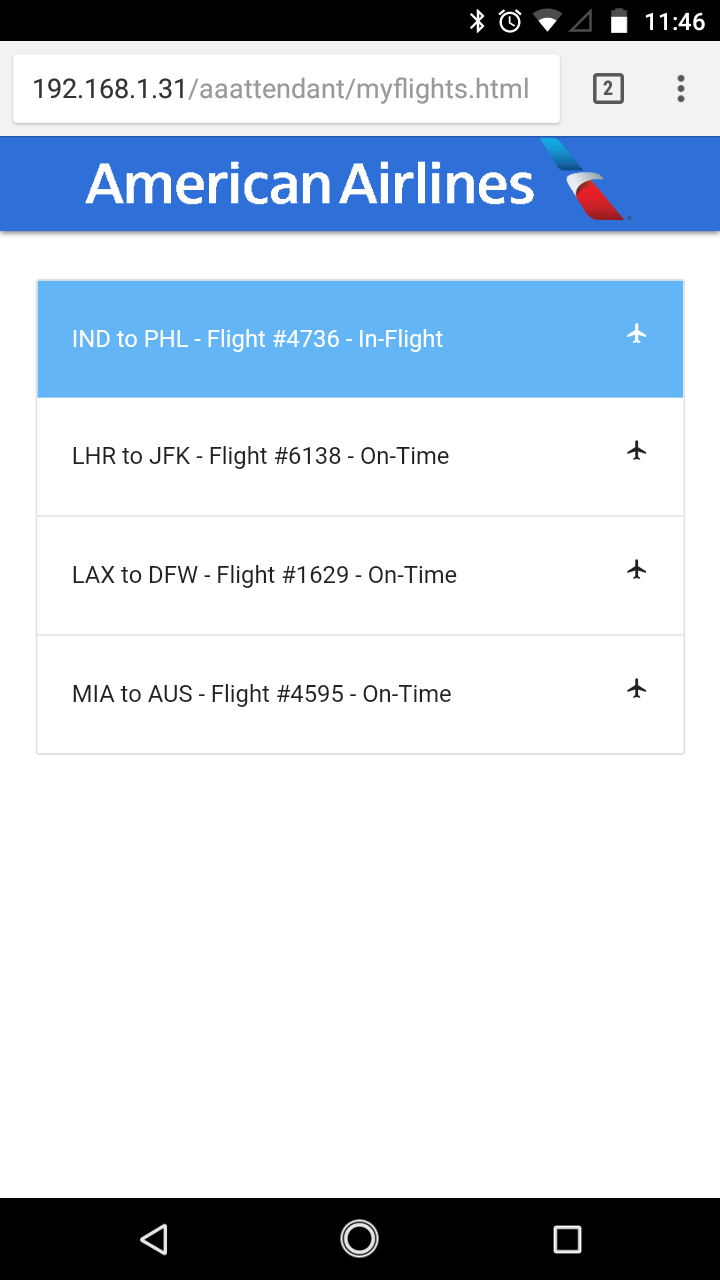 American Airlines Companion | Devpost